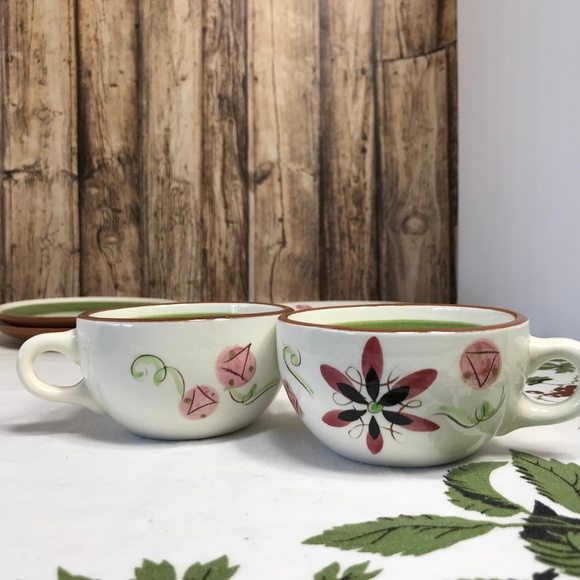 Stangl Pottery | Dining | Vintage Stangl Pottery Cups Saucers Desert ...